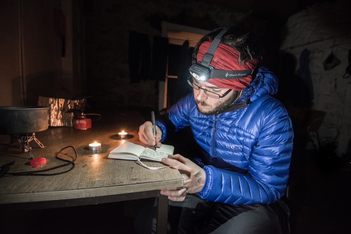 Paper vs. digital journaling on a long-distance trail | Alex Roddie