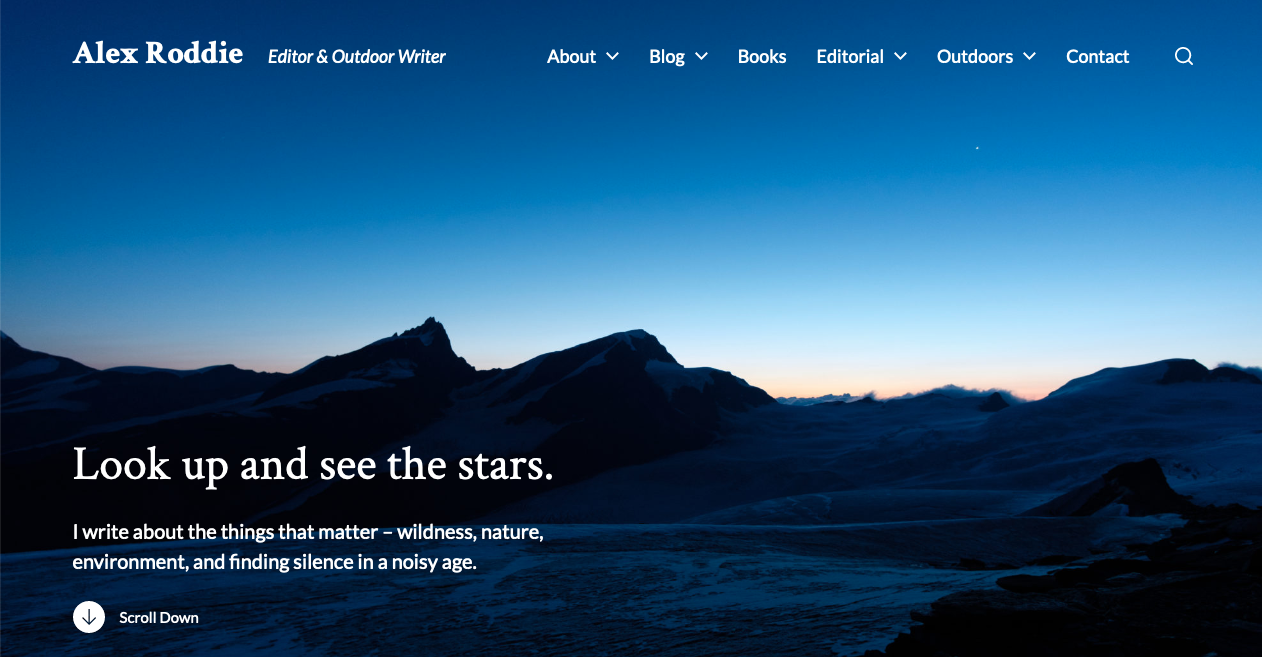 Change is afoot | Alex Roddie